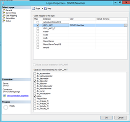How do I configure permissions for AMT BI Reporting users?