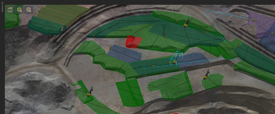How do I draw a travel path in XECUTE?