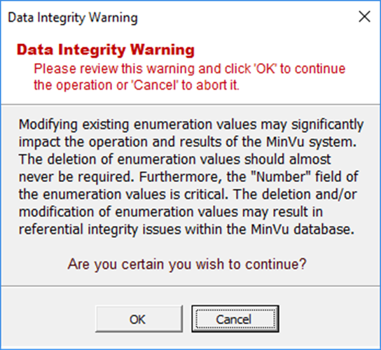 How do I use the MinVu Enums workbook?