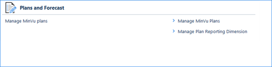 How do I enter data into MinVu Plans?