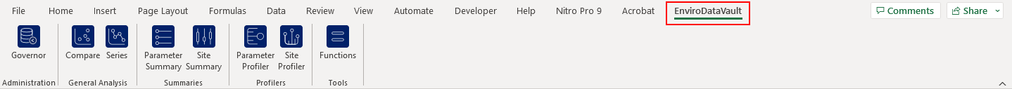 How do I upload lab data to EnviroDataVault?