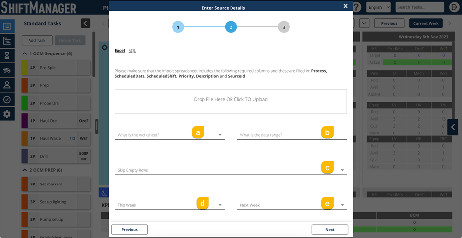 How do I create a Smart Import Integration – Scheduled Tasks in ShiftManager?