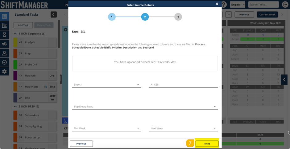 How do I create a Smart Import Integration – Scheduled Tasks in ShiftManager?