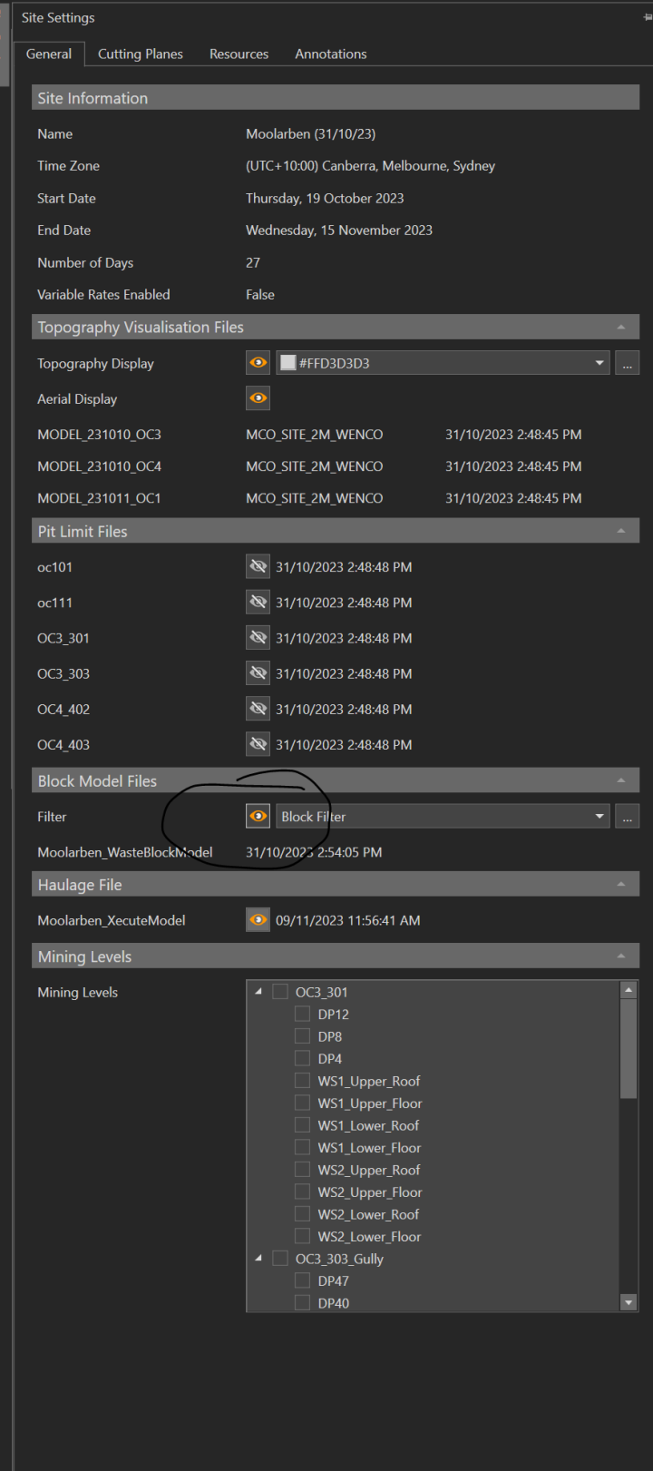 Why can’t I see block model blocks when I click on an activity area in ...