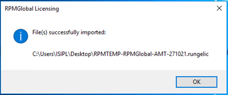 How do I generate a License Request (LRQ) file for AMT?