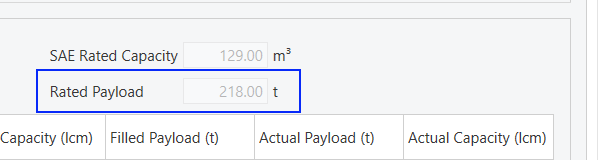 How do I modify the payload properties of trucks used in XECUTE?